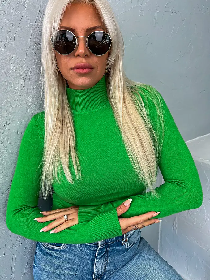 Almazöld garbó MALYNA | Starstyle.hu