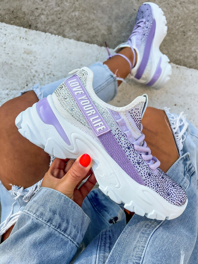 Kövekkel díszített sportcipő NORABEL | Starstyle.hu