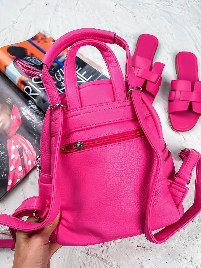 Fukszia hátizsák NOLANA | Starstyle.hu