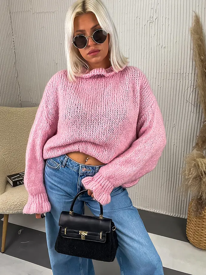 Elegáns oversized pulóver ADRIKA | Starstyle.hu