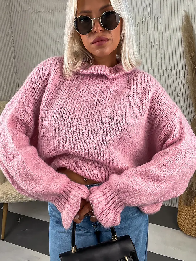 Elegáns oversized pulóver ADRIKA | Starstyle.hu